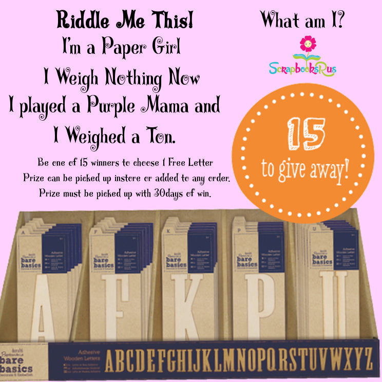 DoCrafts Papermania (26) ADHESIVE WOODEN LETTERS Bare Basics ...